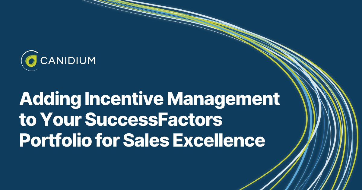 Adding Incentive Management to Your SuccessFactors Portfolio for Sales ...