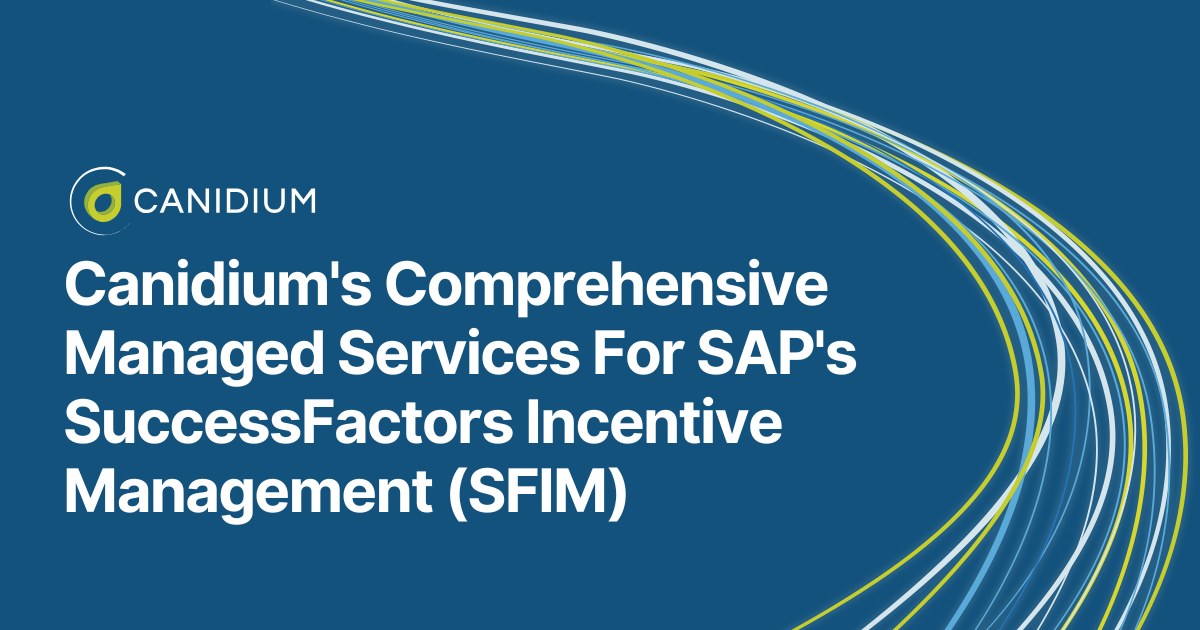 Canidium's Comprehensive Managed Services For SAP's SuccessFactors ...